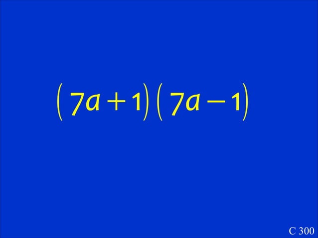 Jeopardy factor review | PPT