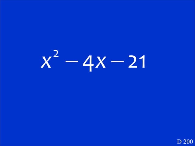 Jeopardy factor review | PPT