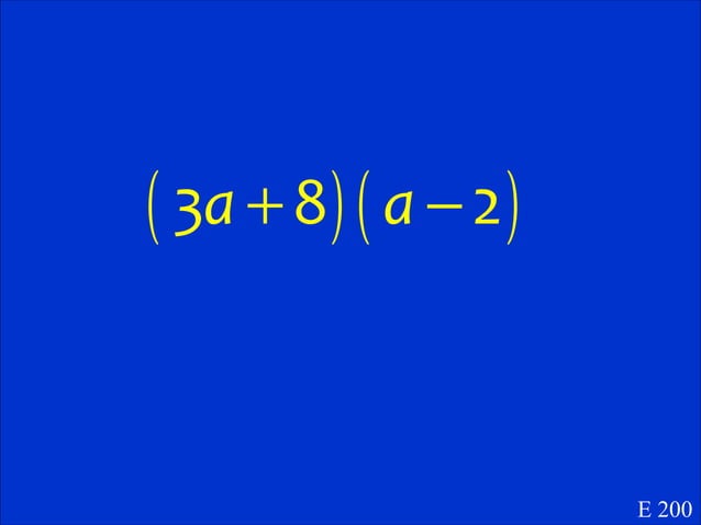 Jeopardy factor review | PPT