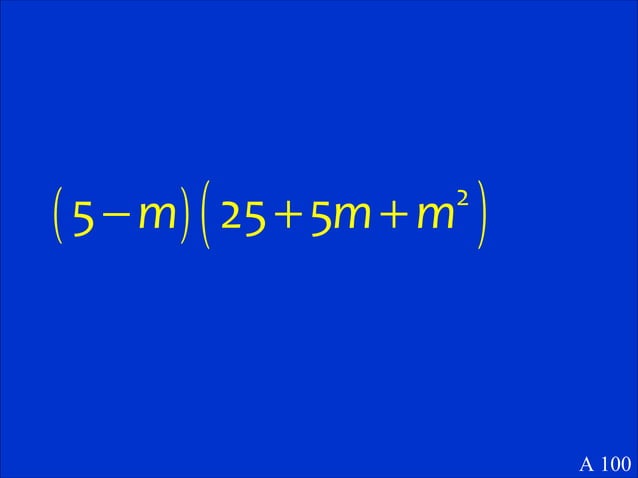 Jeopardy factor review | PPT