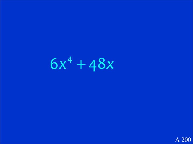 Jeopardy factor review | PPT