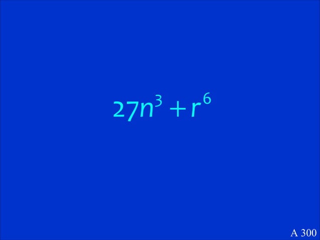 Jeopardy factor review | PPT