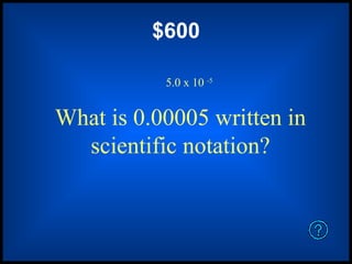 Jeopardy first semester review (Averkamp p | PPT