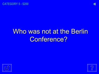 Jeopardy for history of africa | PPT