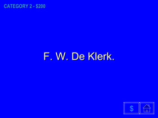 Jeopardy for history of africa | PPT