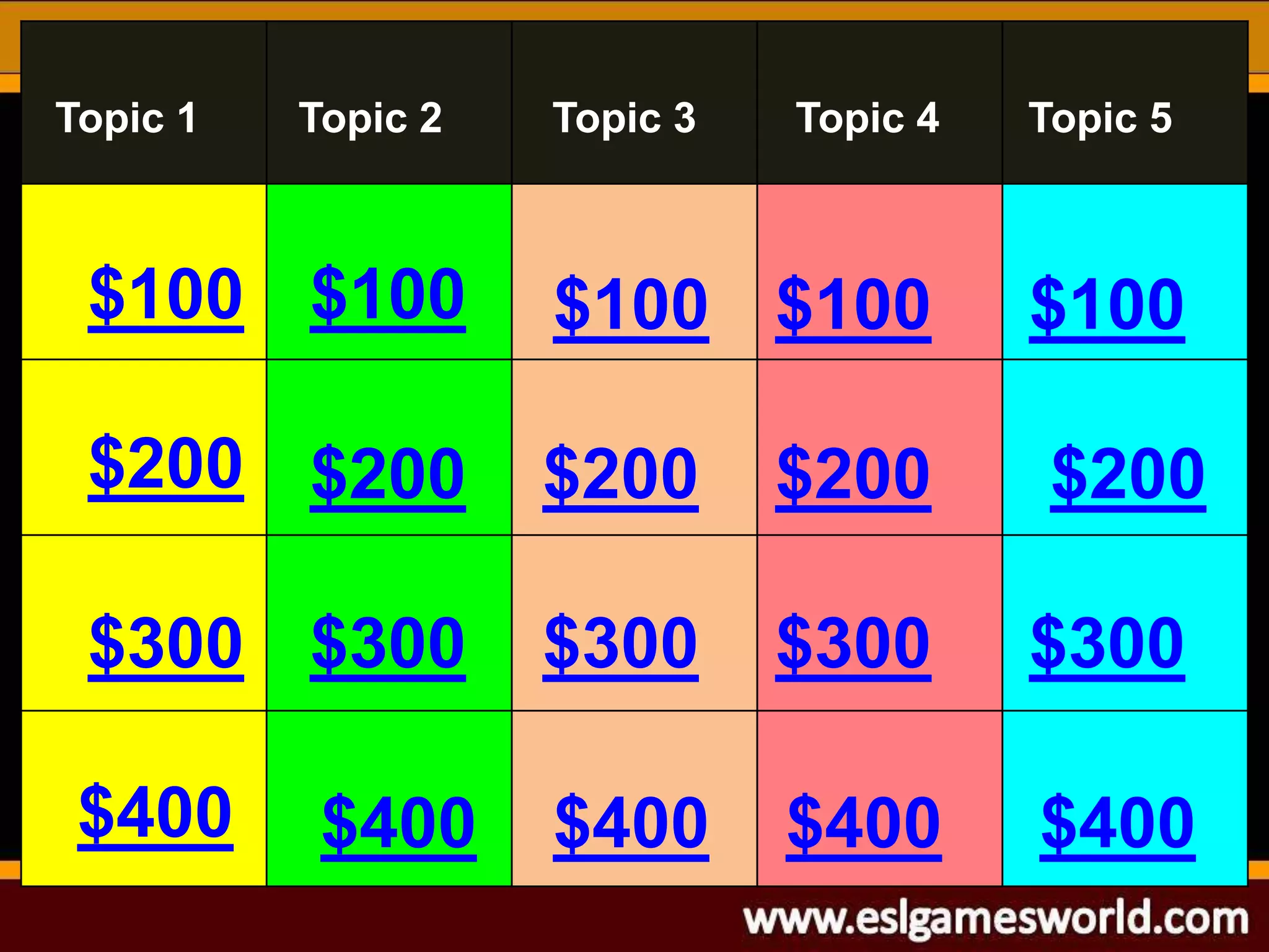 Jeopardy for phrasal verbs michael vince fce | PPTX