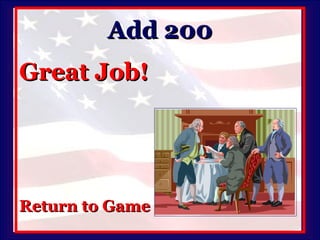 American Revolution Jeopardy | PPT