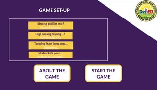jeopardy Game: An interactive class activity | PPTX