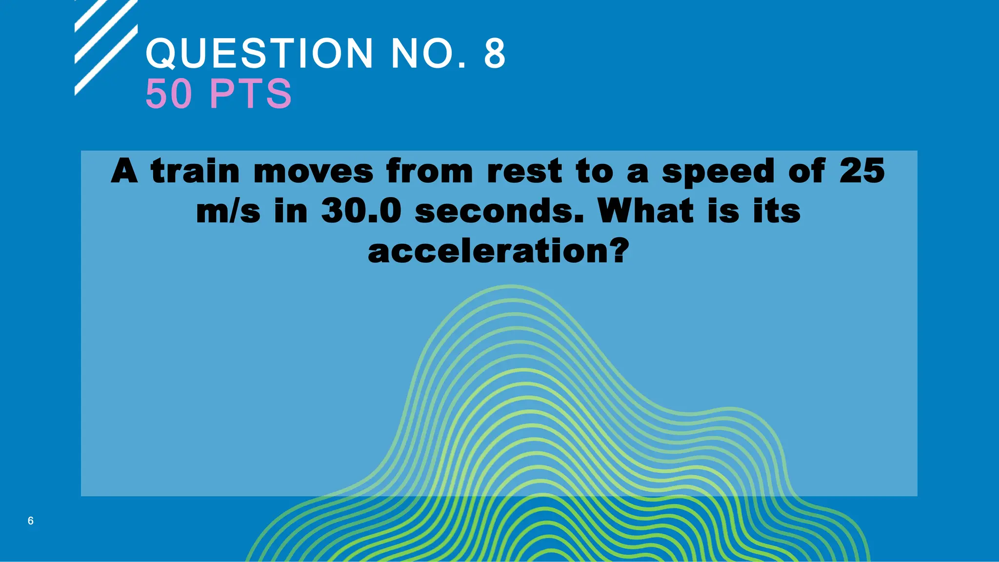 Jeopardy Game - Motion for Science 7.pptx | Physics | Science
