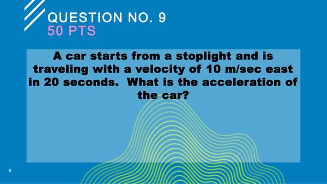 Jeopardy Game - Motion for Science 7.pptx