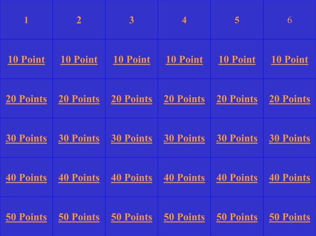 Jeopardy game chapter 11 green | PPT