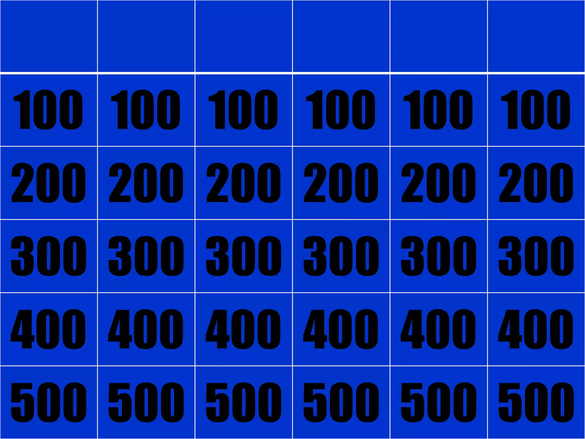 Jeopardy game template | PPTX
