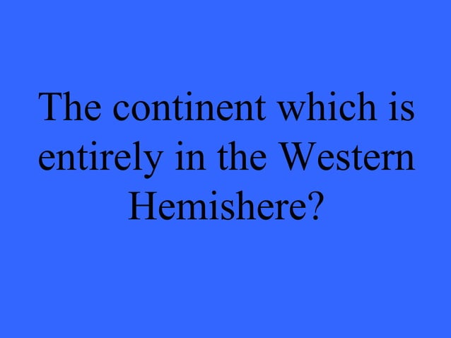 Jeopardy geography | PPT