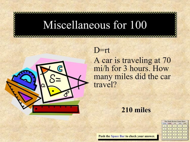 Jeopardy Geometry | PPT