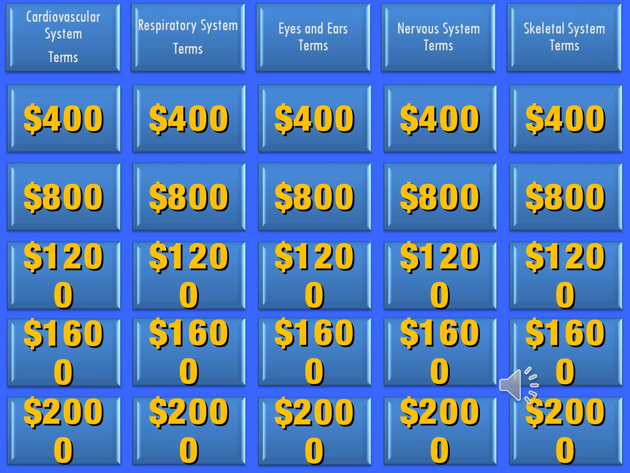 Jeopardy medical terminology | PPT
