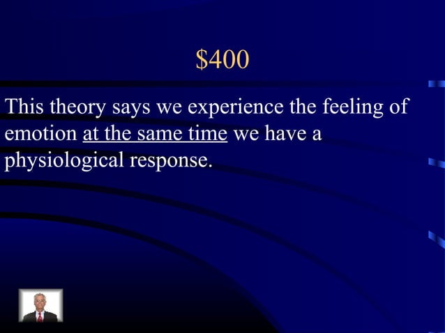 Jeopardy motivation emotion stress | PPT