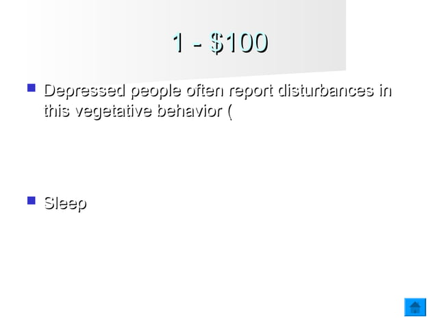 Jeopardy neuroscience final | PPT