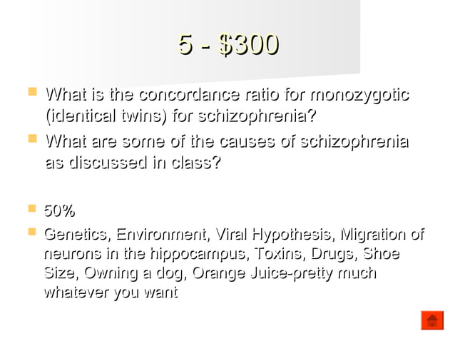 Jeopardy neuroscience final | PPT