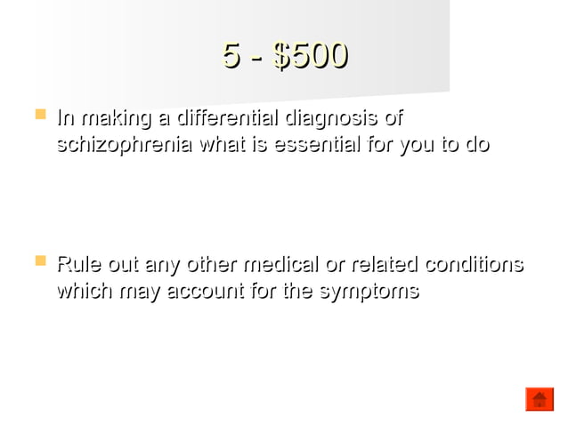 Jeopardy neuroscience final | PPT