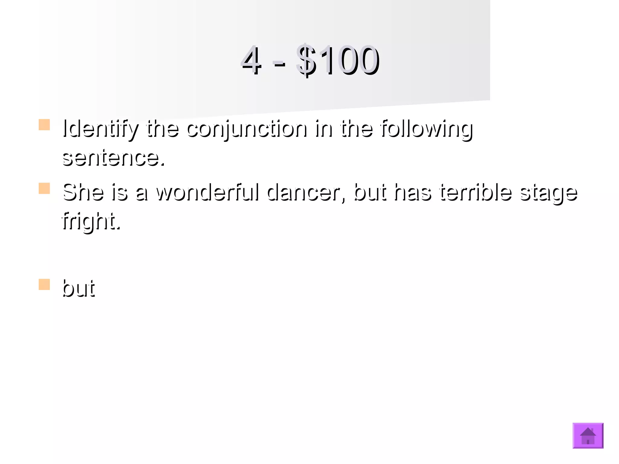 Jeopardy parts of speech | PPT