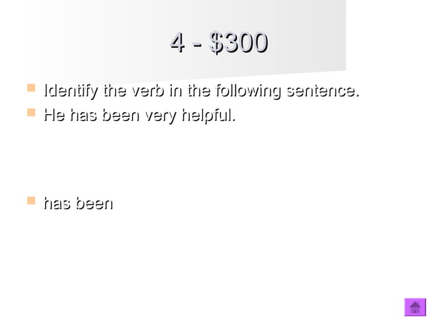 Jeopardy parts of speech | PPT