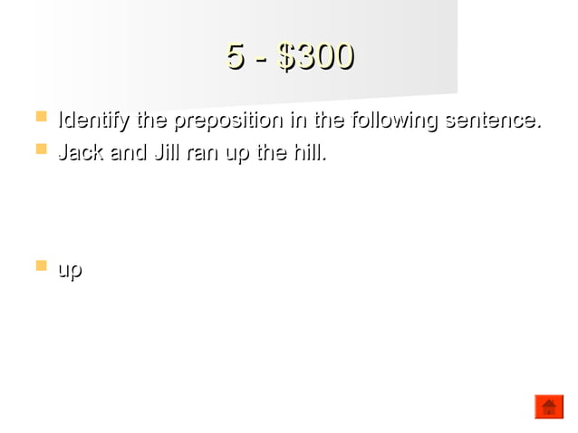 Jeopardy parts of speech | PPT