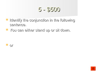 Jeopardy parts of speech | PPT