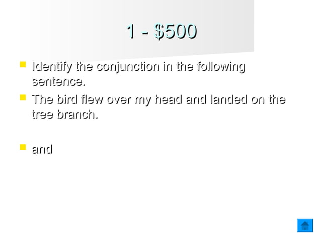 Jeopardy parts of speech | PPT