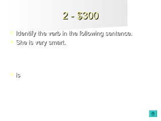 Jeopardy parts of speech | PPT