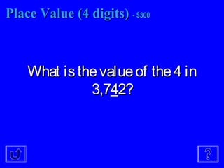 Jeopardy place value_only | PPT