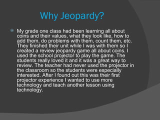 Jeopardy Powerpoint | PPT