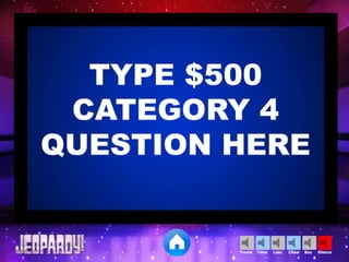 Powerpoint Template For Jeopardy