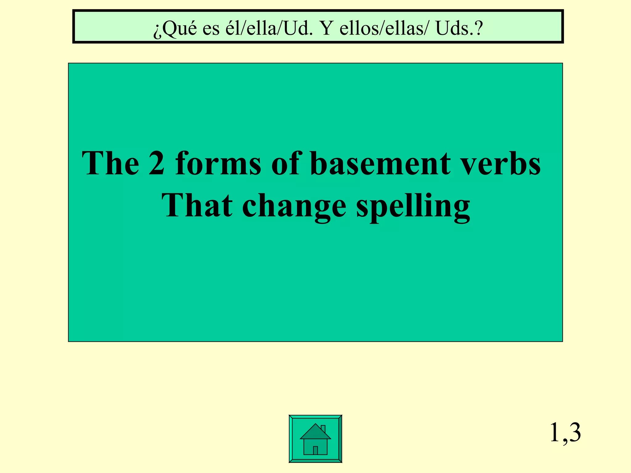 Jeopardy.Preterite Mixed Types | PPT