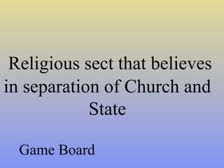 Renaissance and Scientific Revolution - Jeopardy Review | PPT