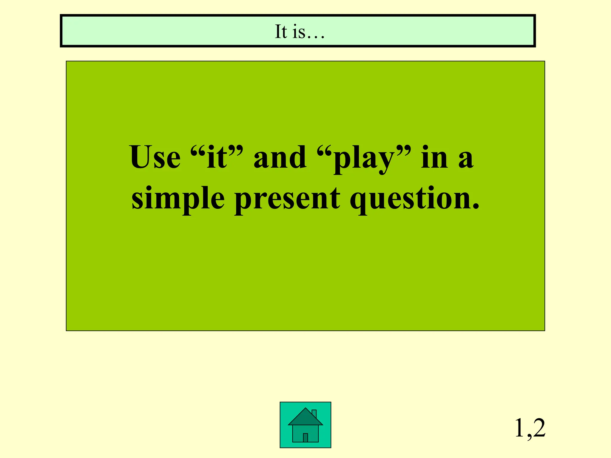 Jeopardy Reported speech | PPT
