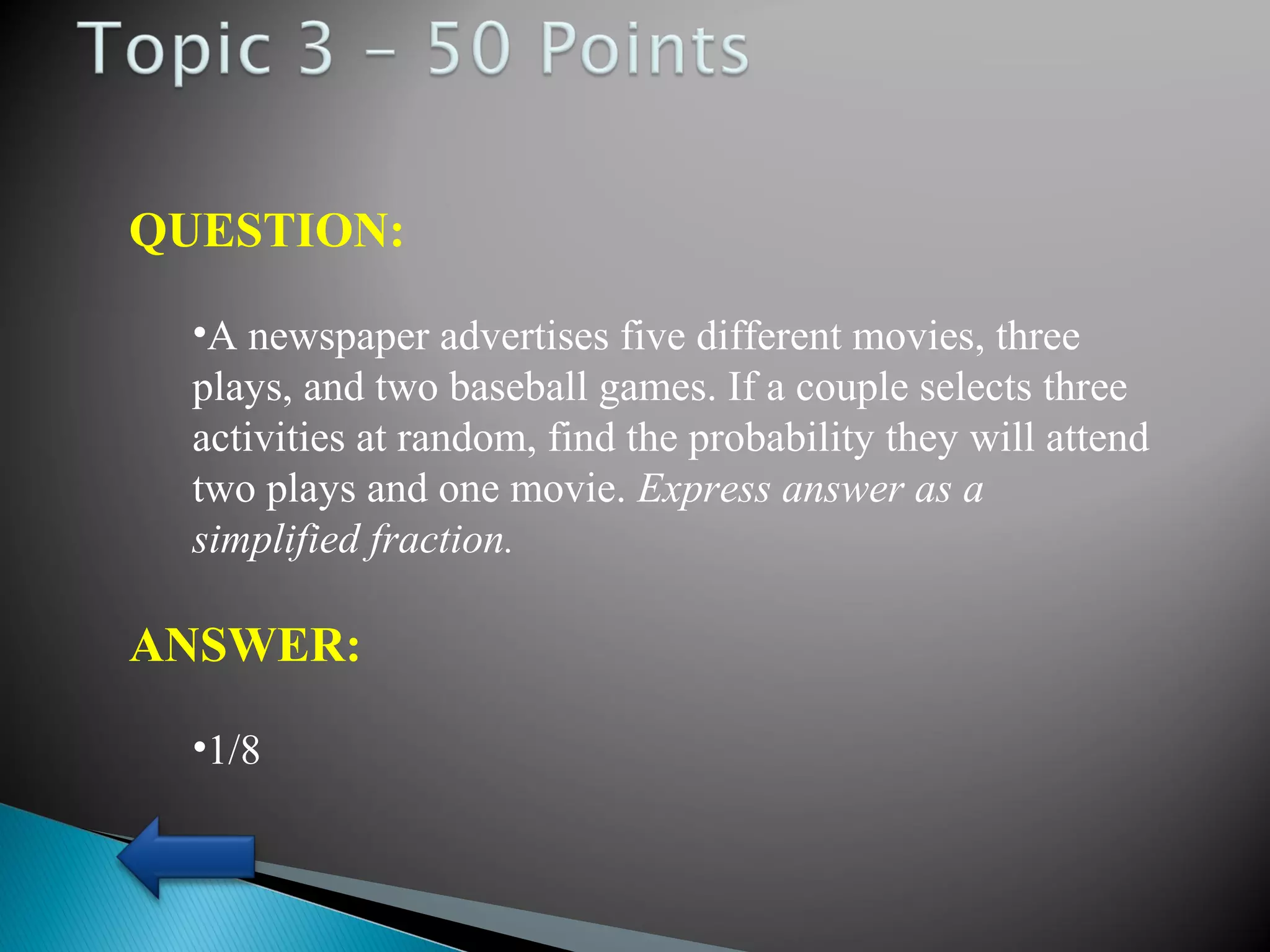 Jeopardy review | PPT