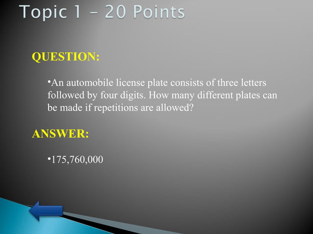 Jeopardy review | PPT