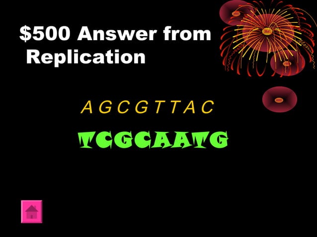 Jeopardy review dna replication, transcription, translation | PPT