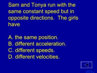 Jeopardy review motion | PPT