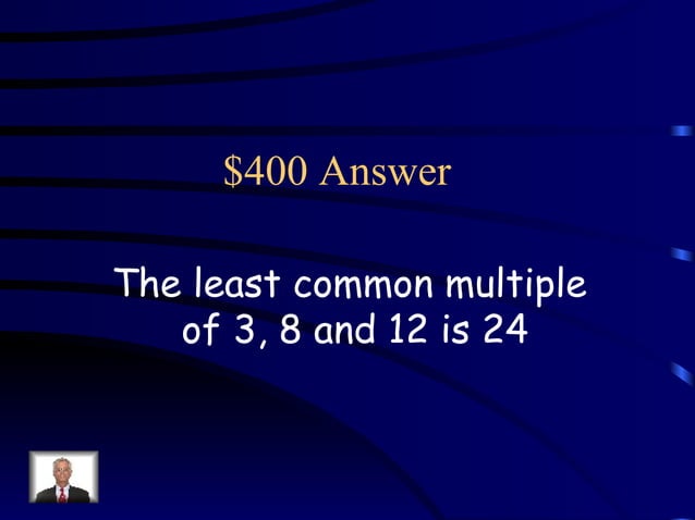 Jeopardy Template | PPT