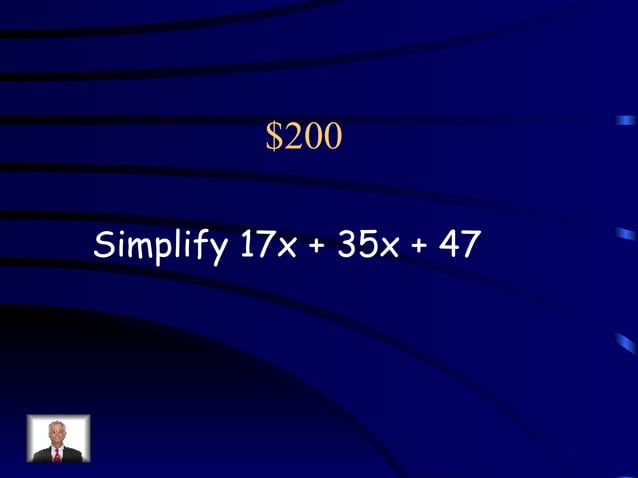 Jeopardy Template | PPT