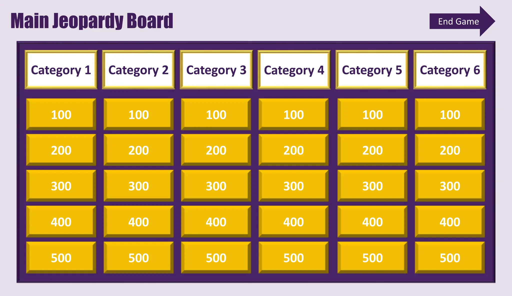 jeopardyTemplate Engaging and fun Games.pptx | Board Games and Puzzles ...
