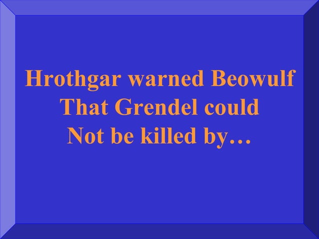 Jeopardy template beowulfreview | PPT