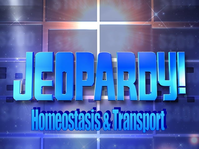 Cell Transport Jeopardy Review | PPT