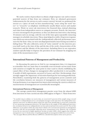 Why Do Management Practices Differ across Firms and Countries? | PDF