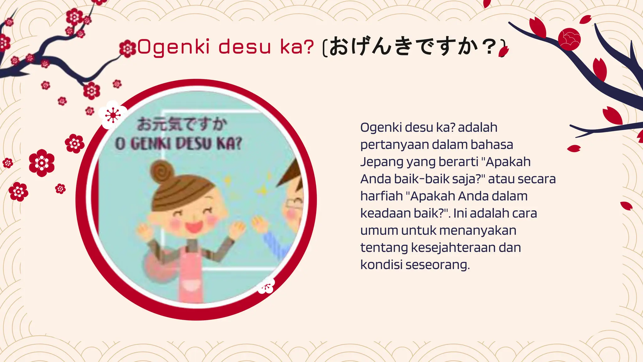 beberapa ucapan ucapan salam dalam bahasa jepang | PPTX