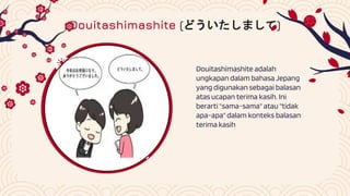 beberapa ucapan ucapan salam dalam bahasa jepang | PPTX