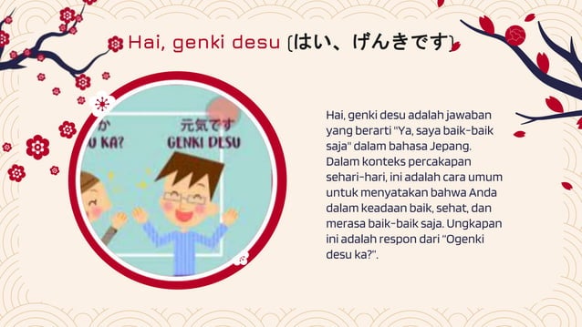 beberapa ucapan ucapan salam dalam bahasa jepang | PPTX