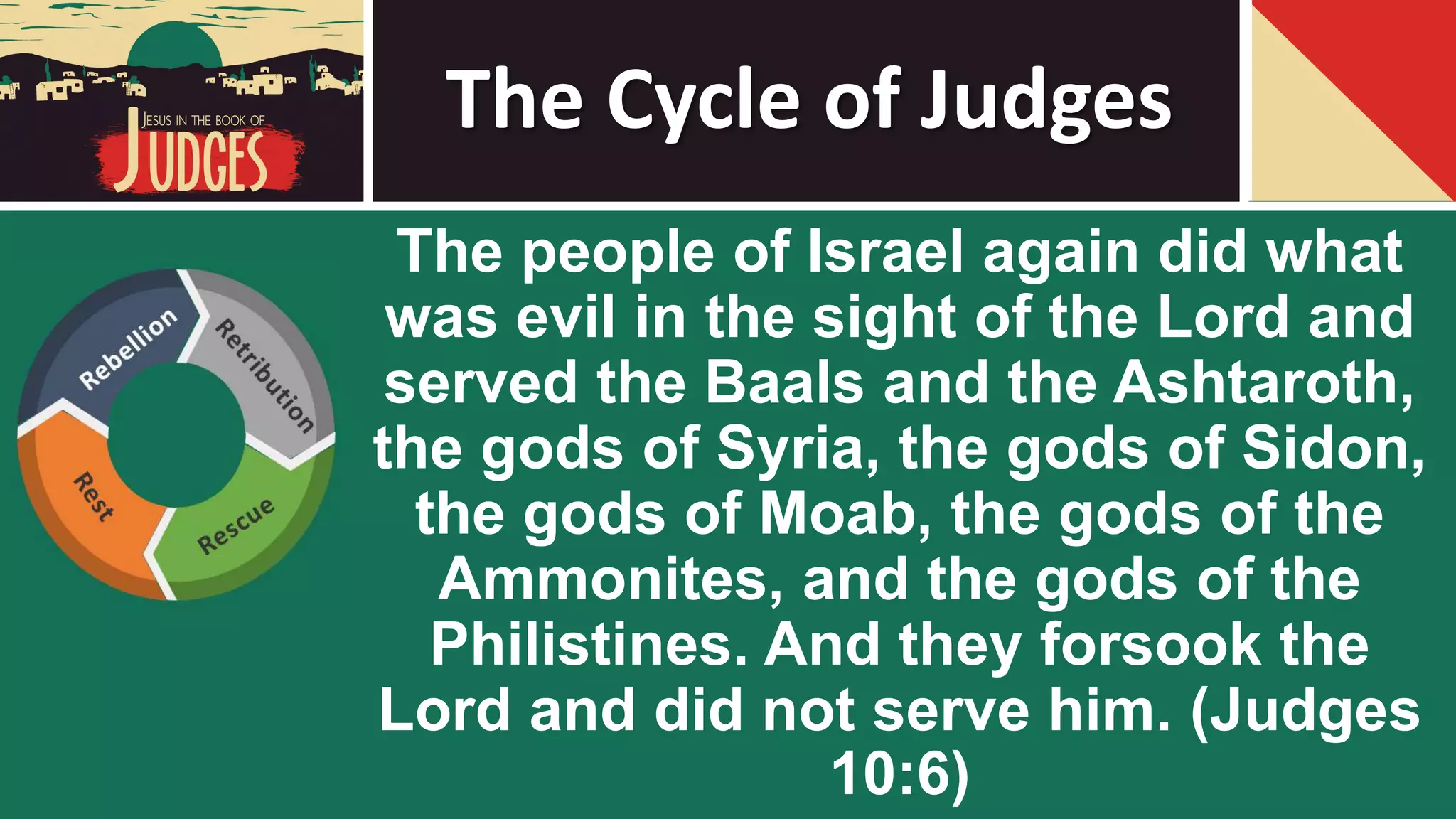 Jesus in Judges: Jephthah | PPTX