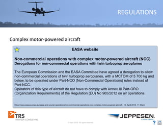 EASA Air Ops Part-NCC — Your Way to Compliance | PDF